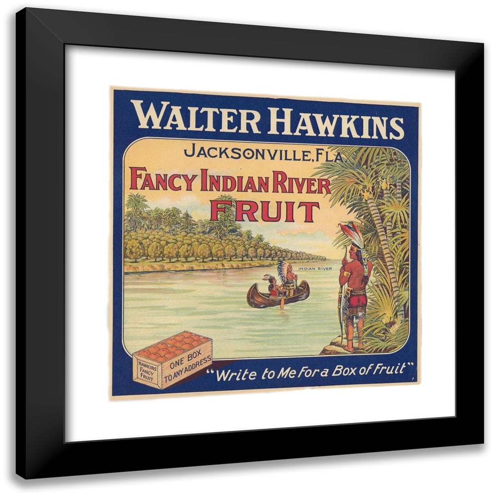 Anonymous 20x20 Black Modern Framed Museum Art Print Titled - Walter ...