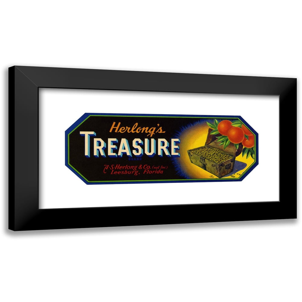 Anonymous 24x12 Black Modern Framed Museum Art Print Titled - Herlong's ...