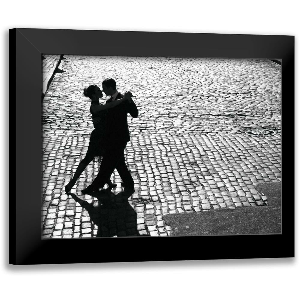 Anonymous 24x19 Black Modern Framed Museum Art Print Titled - Dancers ...