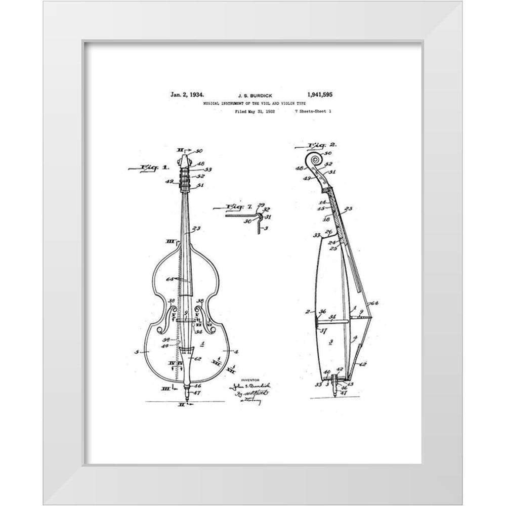 Anonymous 26x32 White Modern Wood Framed Museum Art Print Titled ...