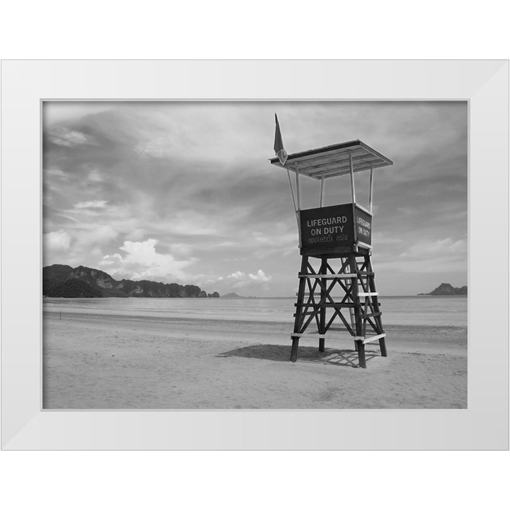 Anonymous 32x24 White Modern Wood Framed Museum Art Print Titled ...