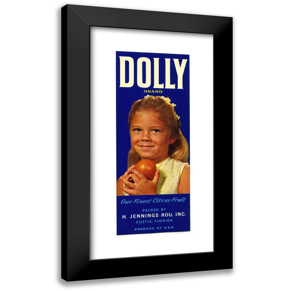 Anonymous 8x14 Black Modern Framed Museum Art Print Titled - Dolly ...