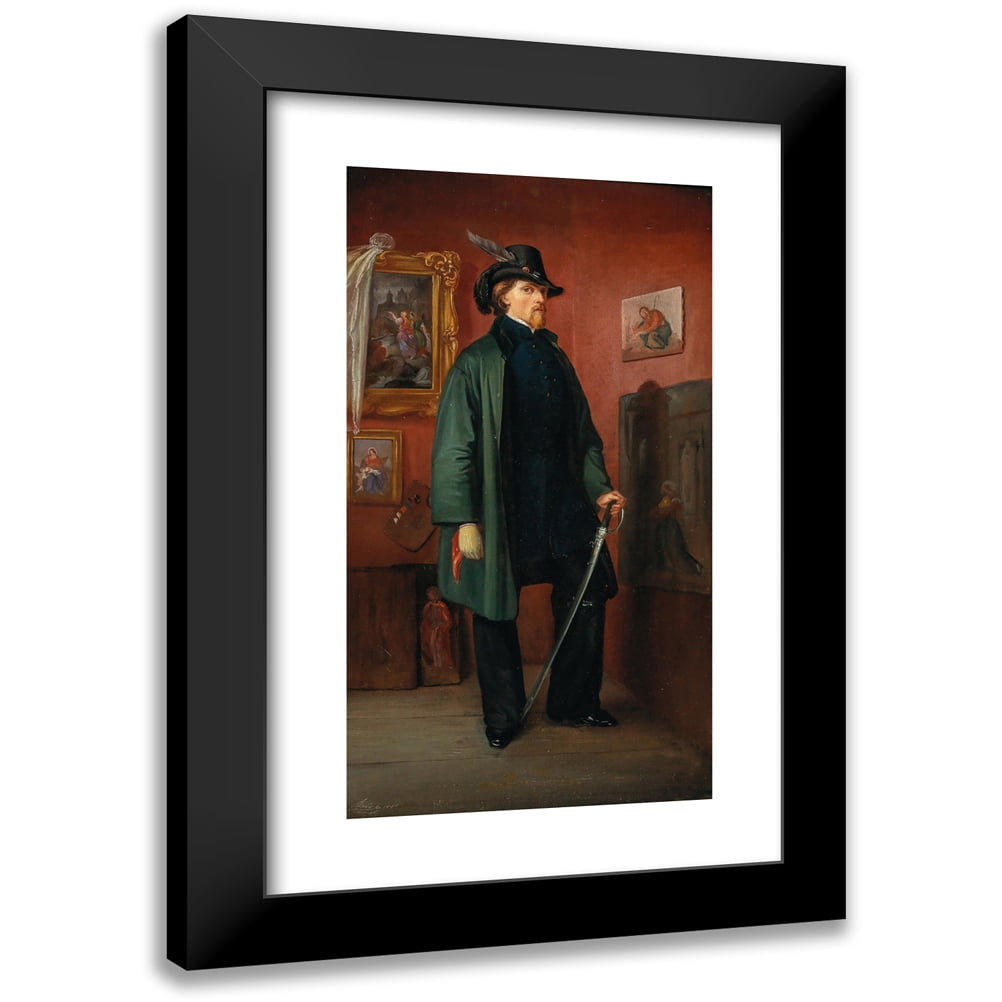 Anonymous 9x14 Black Modern Framed Museum Art Print Titled - The ...