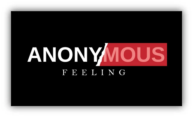Anonymous Feeling Slogan Sticker Phone Decal Water Bottle Stickers Car ...
