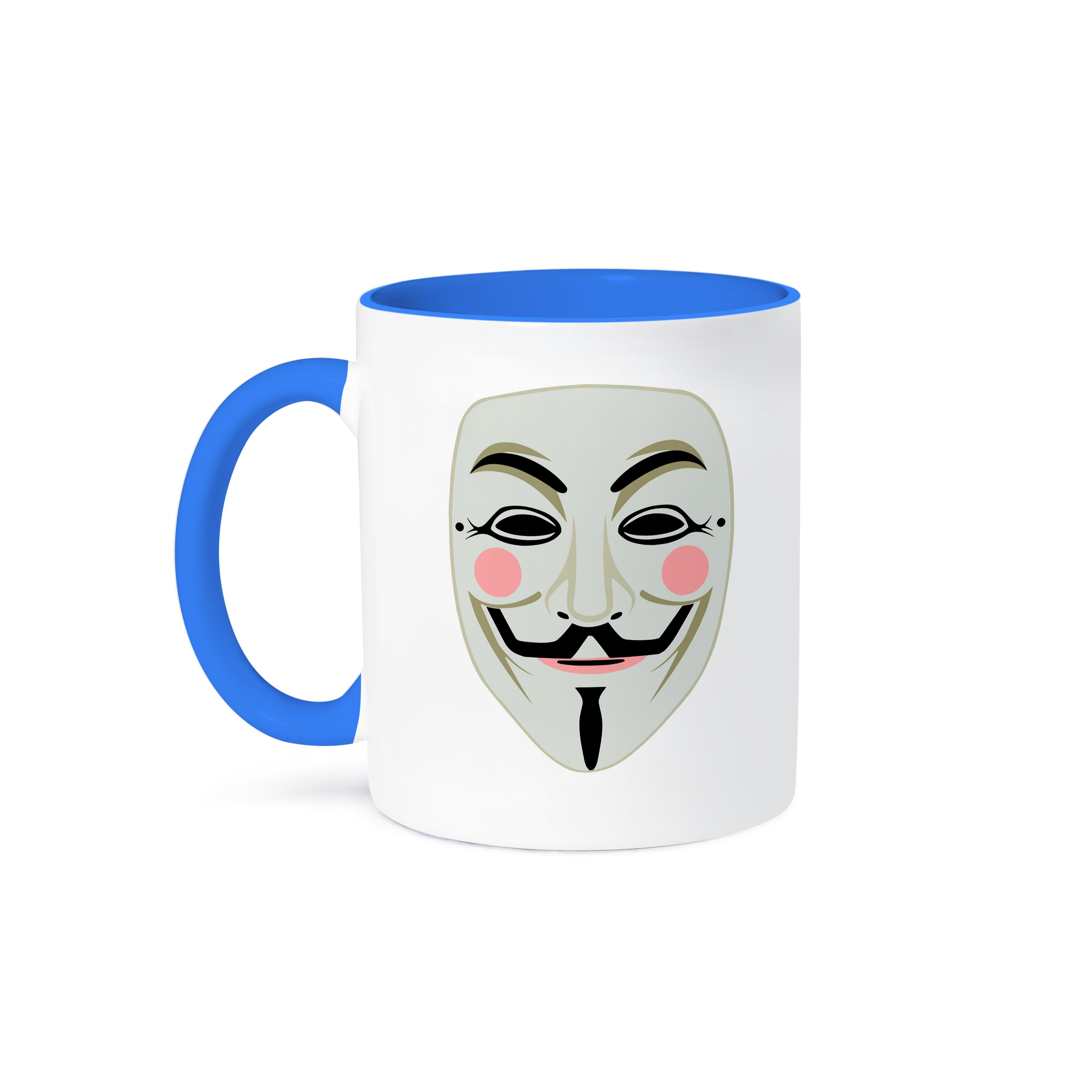 3dRose, Anonymous Mask PC Hacker Data Symbol Trendy Modern, 15oz Two ...