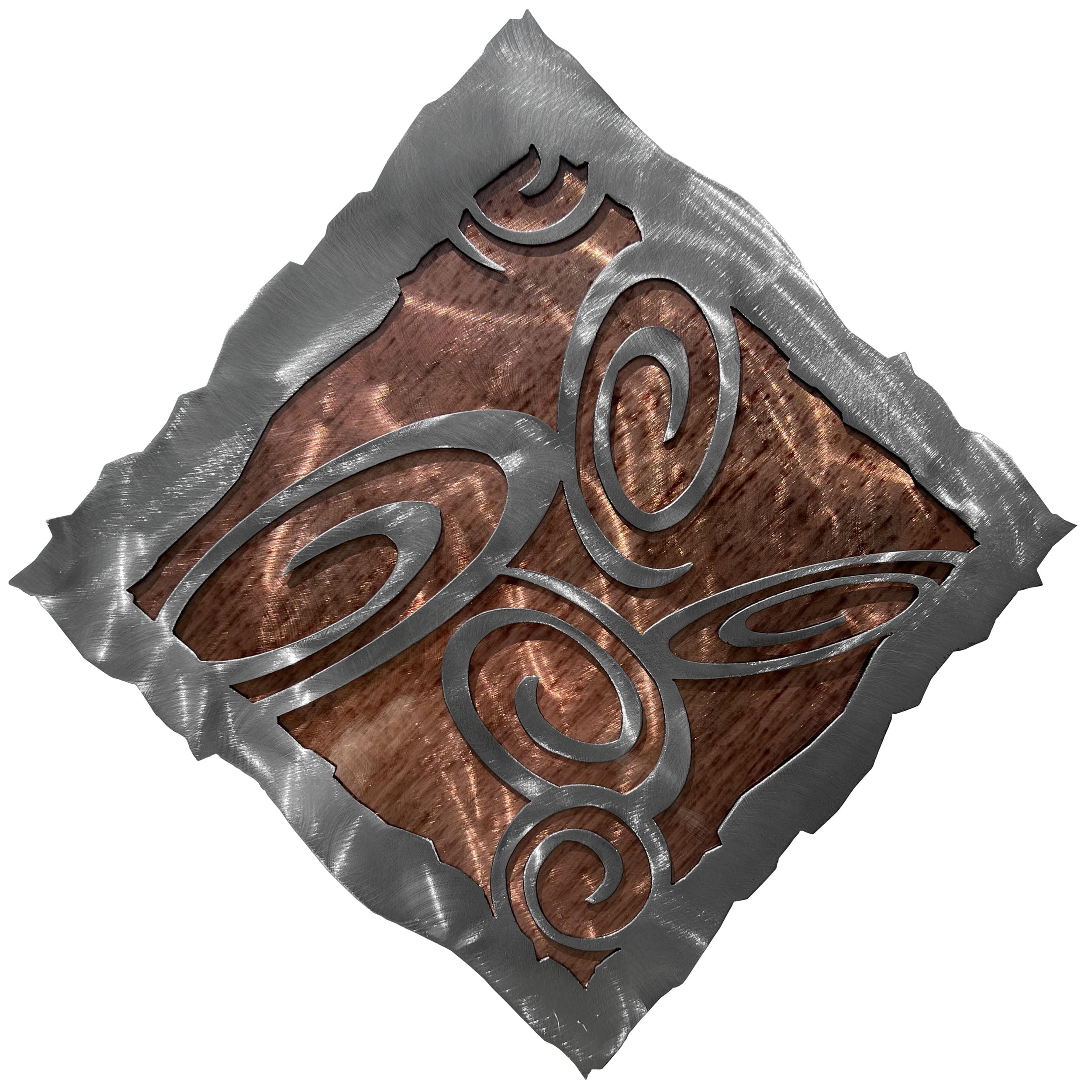 Anonymous by Meyerdirk Art, Metal Wall Art Home Décor with Swirl Design ...