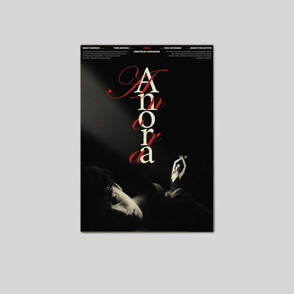 Anora Movie Poster Mikey Madison Mark Eydelshteyn Limited Collection ...