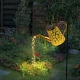 Anordsem Solar Watering Can Oif8 Lights For Outdoor Garden Light