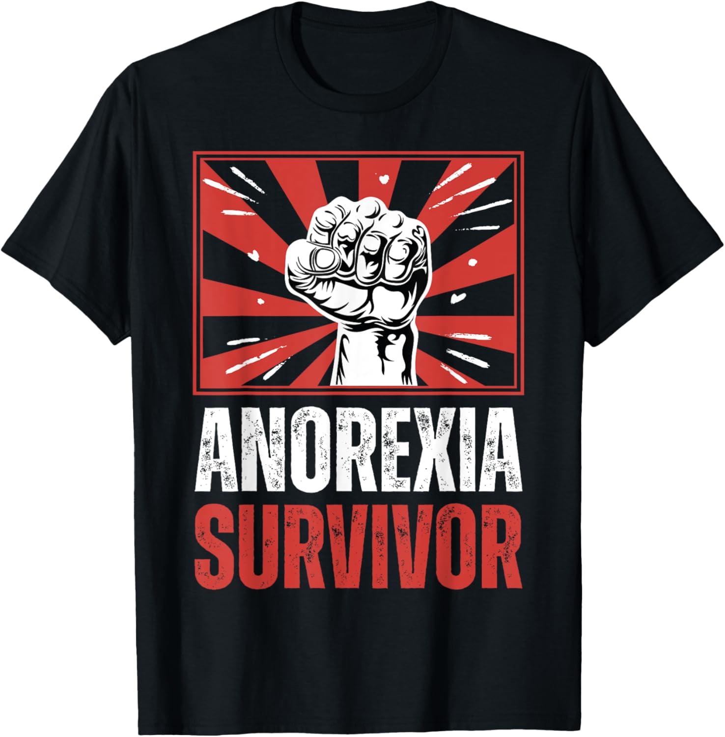 Anorexia Survivor Eating Disorder Recovery T-Shirt - Walmart.com