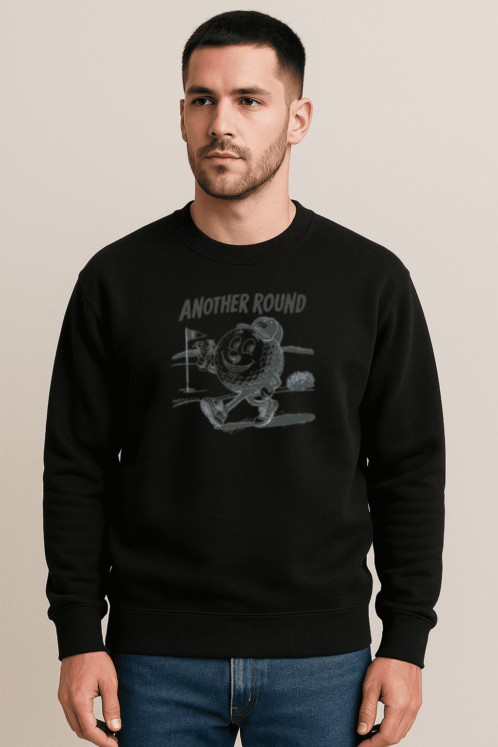 Another Round Golf Lover Sporty Casual Daily Graphic Print Outfit ...