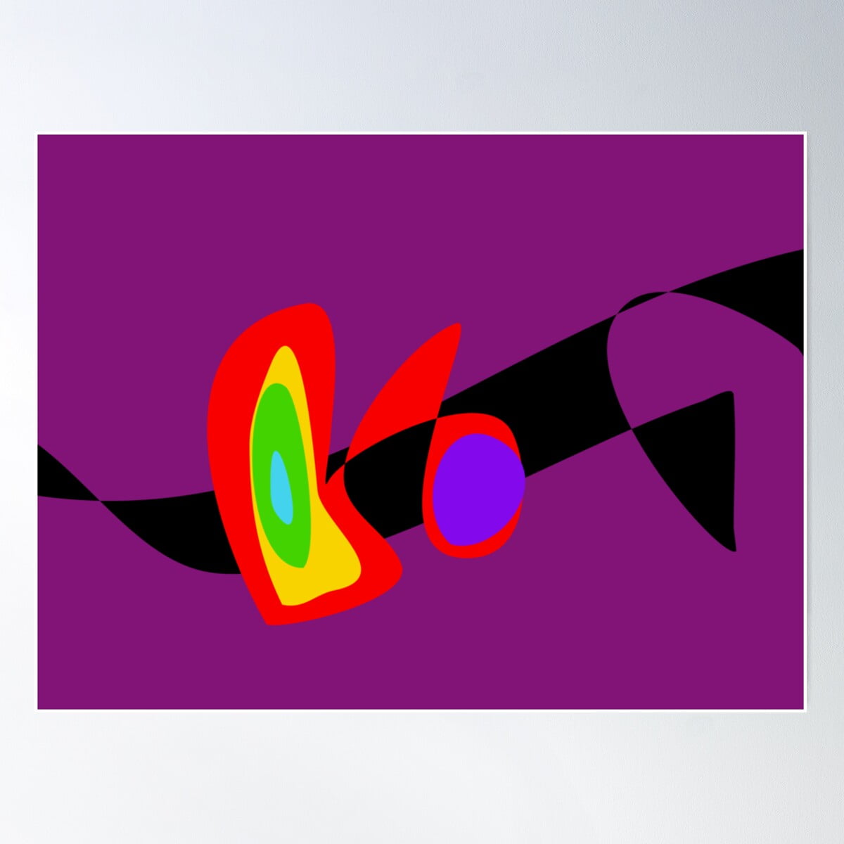 Another World Poster Wall Art, Modern Wall Decor For Living Room ...