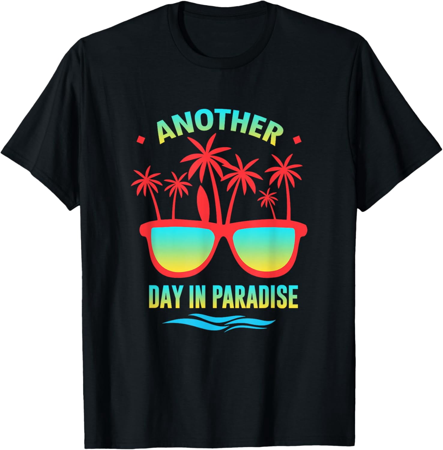 Another day in Paradise T-Shirt- Classic Tropical print shirts Unisex ...