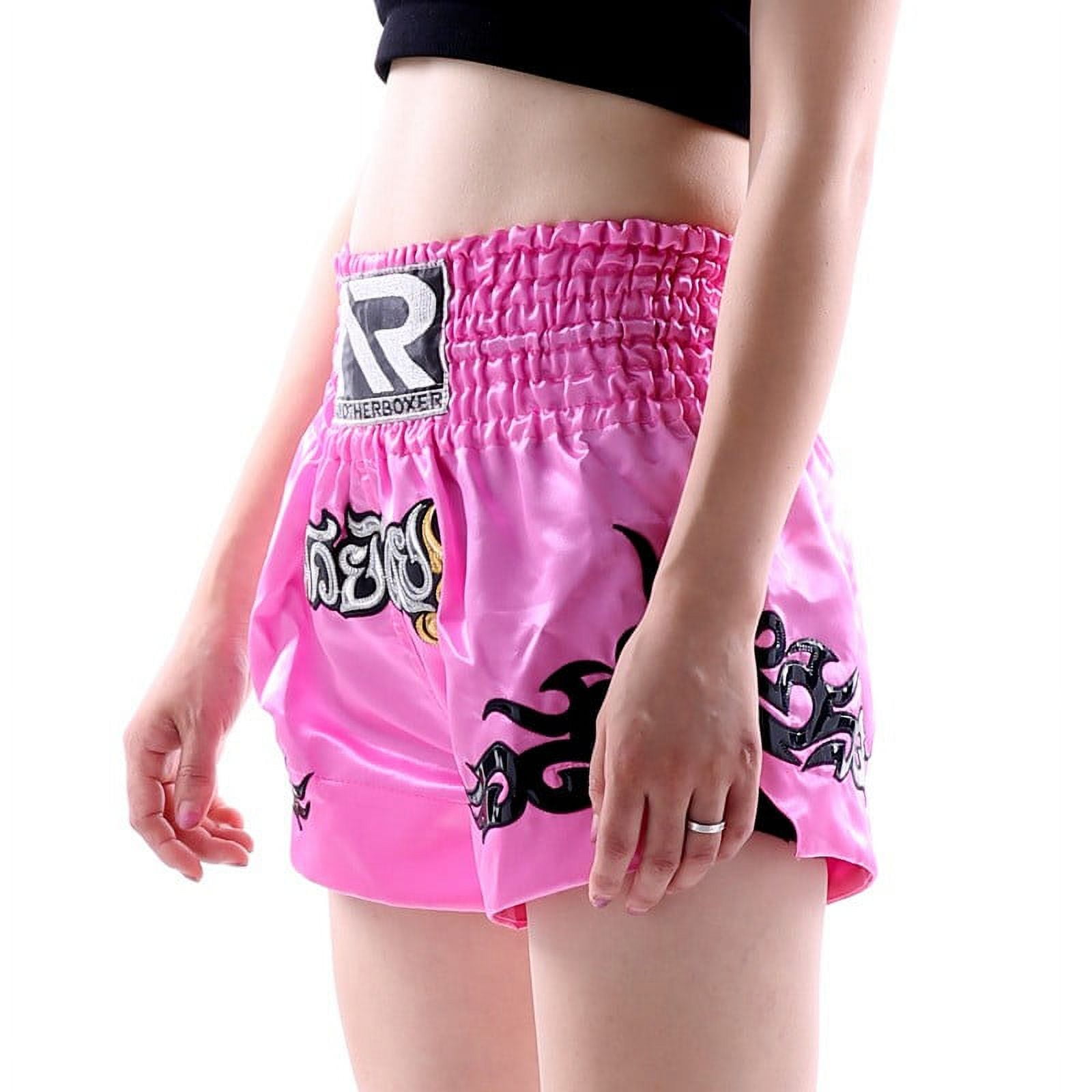 Anotherboxer Women Muay Thai Fight Shorts,MMA Shorts Clothing Training ...