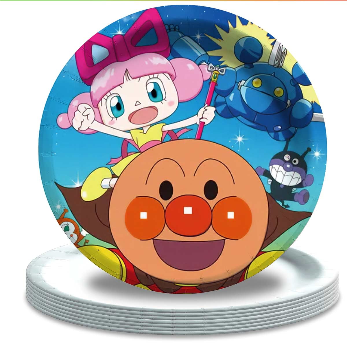 Anpanman Party Supplies Birthday Plates Decorations Tableware ...