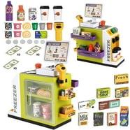 Free Shipping! VALESSATI Supermarket Pretend Play Set Cash Register ...