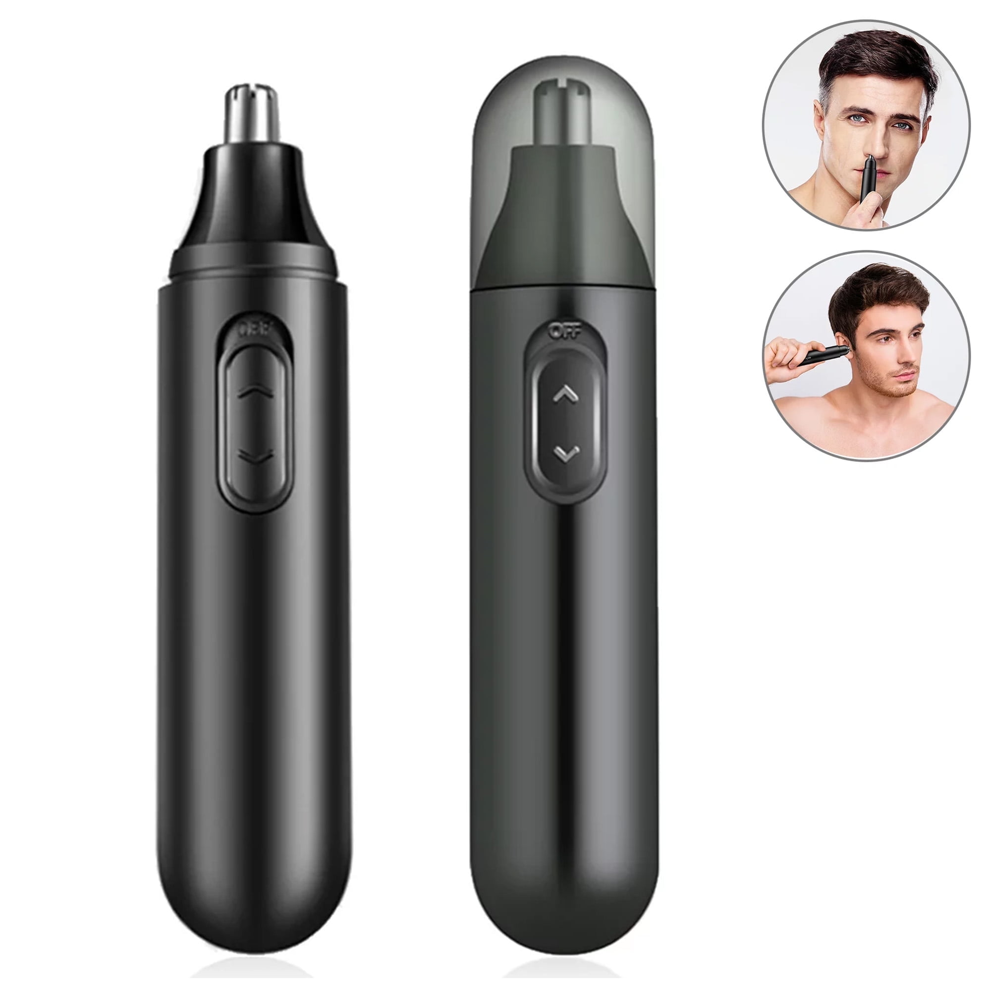 Anpro Ear and Nose Hair Trimmer, Painless Electric Hair Remover with ...