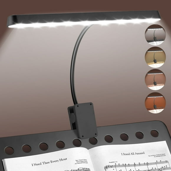 Rechargeable Music Stand Lights for Home Use in Black and More