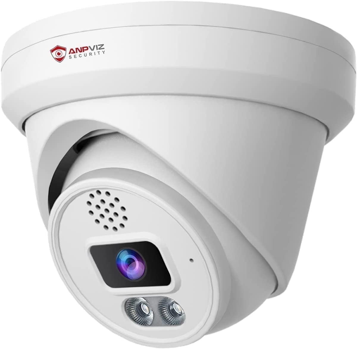 Anpviz 4K POE IP Camera, 8MP(3840x2160) POE Turret Surveillance ...
