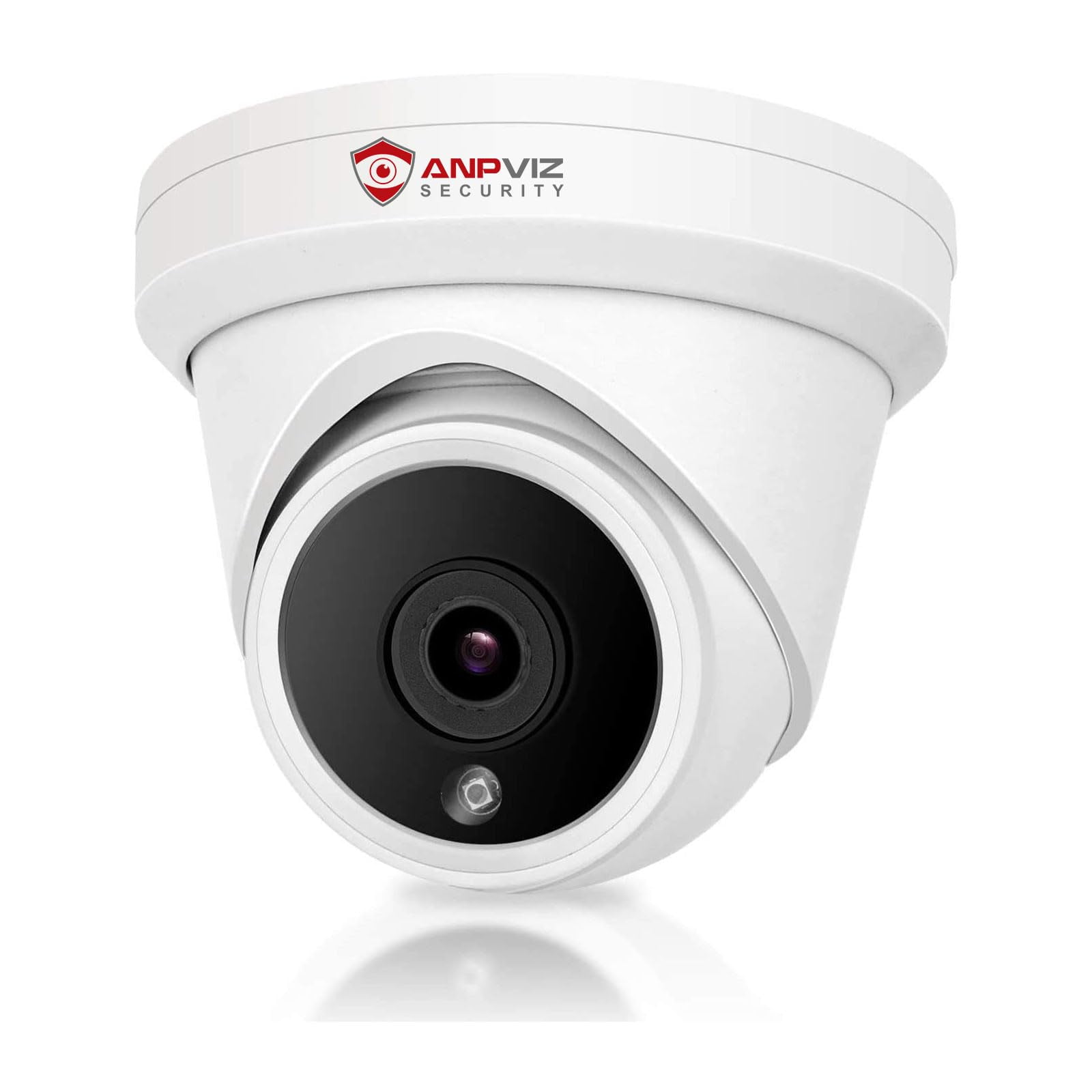 Anpviz 5MP IP PoE Dome Security Camera with Mic/Audio, Turret Camera ...