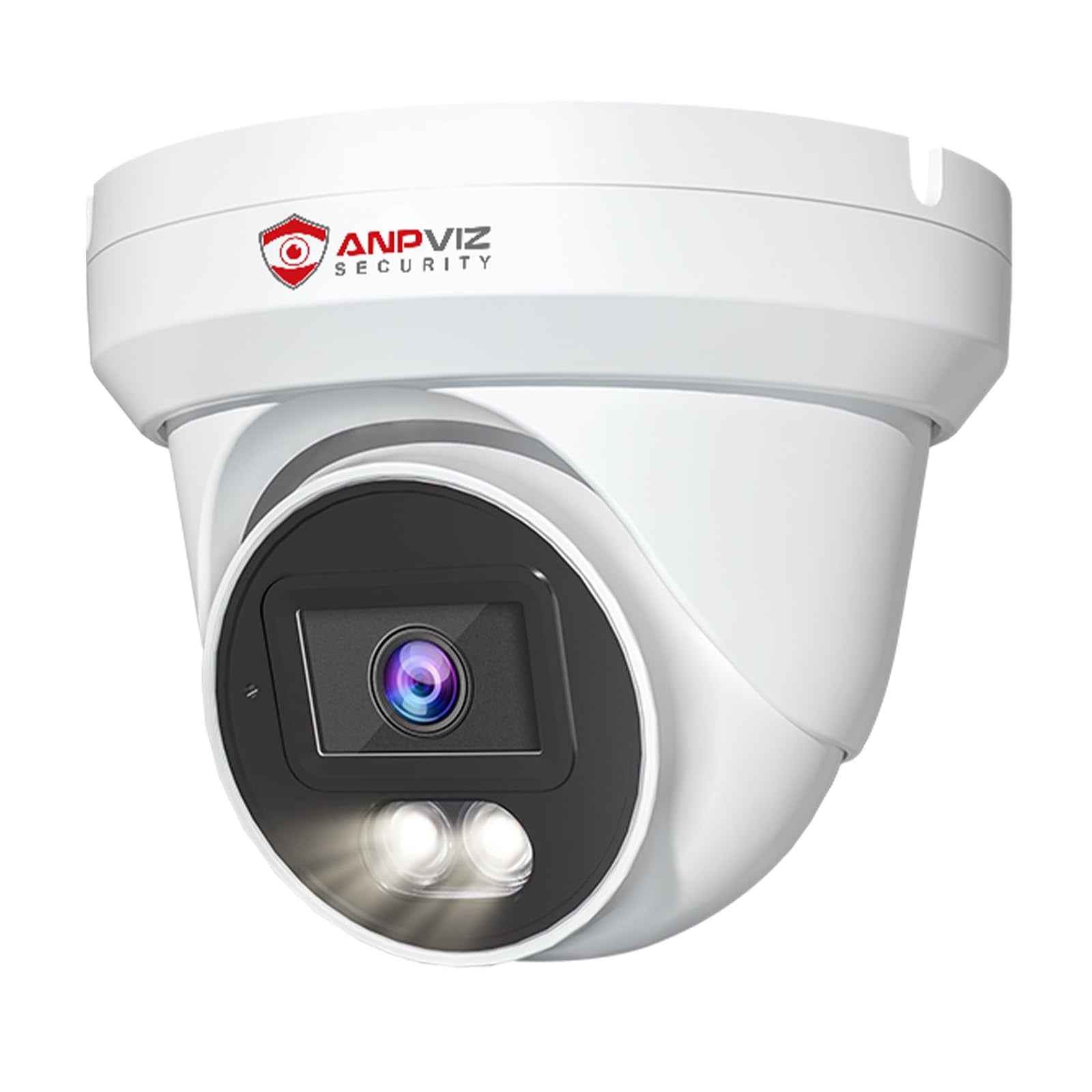 Anpviz 8MP 4K PoE Turret IP Camera Outdoor, AI-Powered Human/Vehicle ...