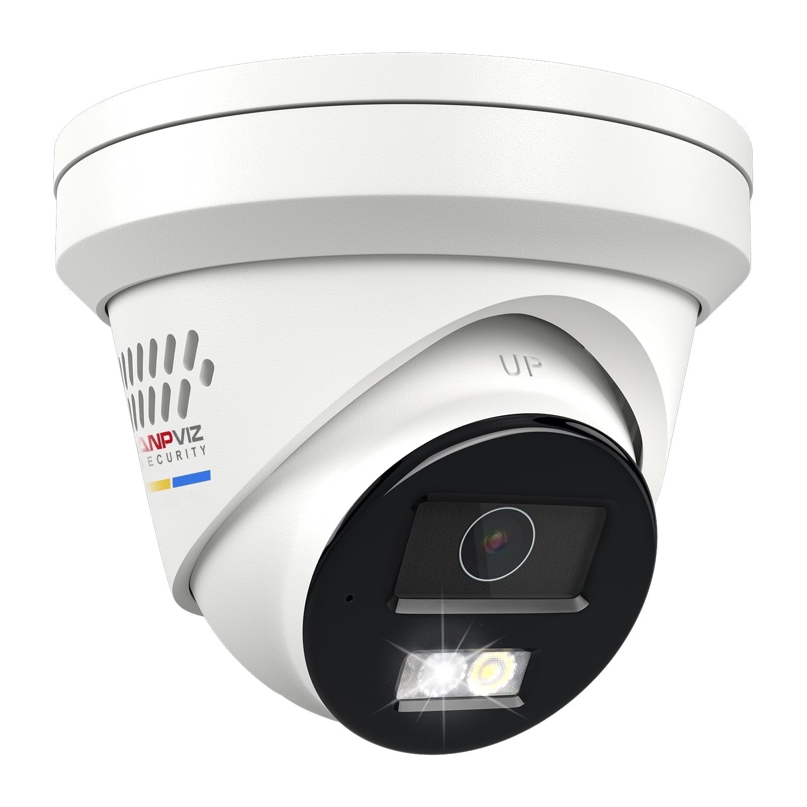 Anpviz 8MP IP PoE Camera,Active Deterrence Turret IP Security Camera ...