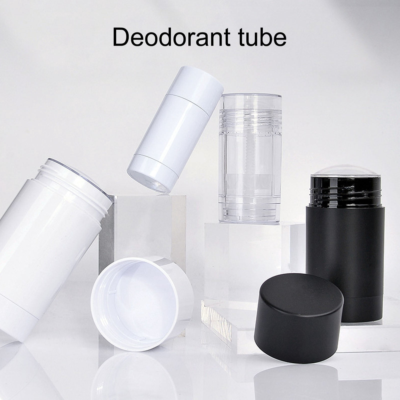Anqbci 15/30/50/75g Deodorant Tube Good Sealing Easy to Carry Handmade ...