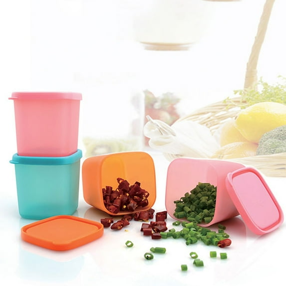 Anqbci 230ML Mini Food Container with Airtight Lid Food Grade ...