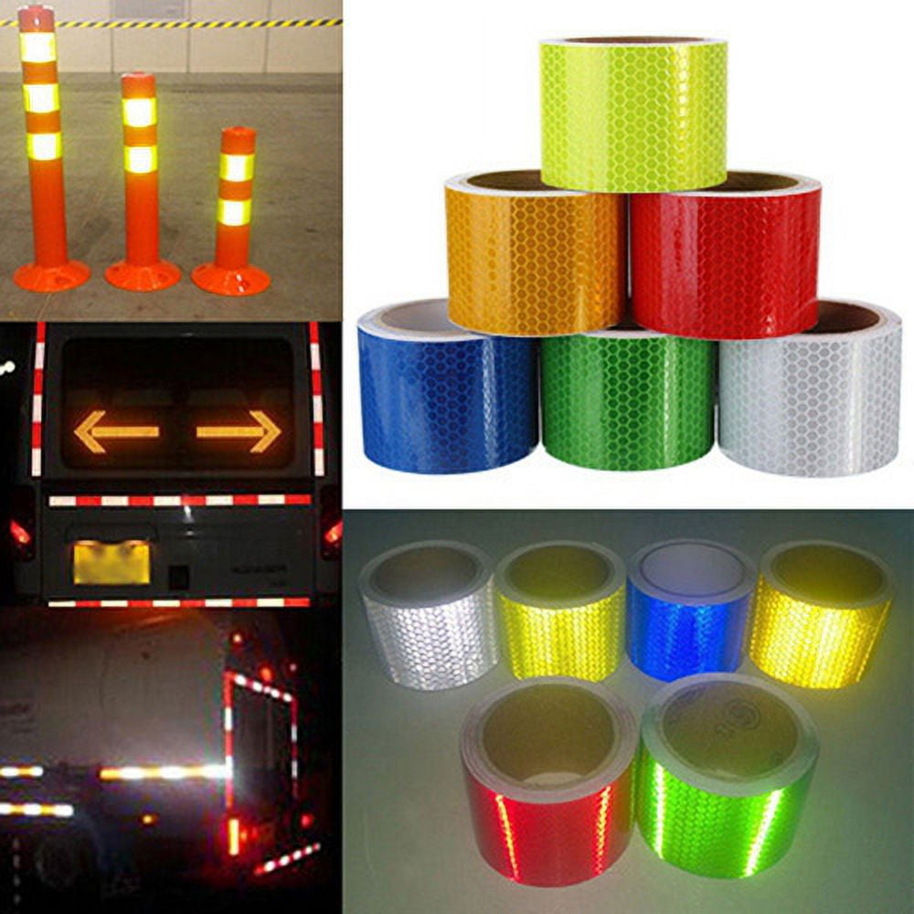 Anqbci 3m x 50mm High Intensity Safety Reflective Tape Self Adhesive ...
