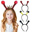 Nicky Bigs Novelties Black Velvet Bug Antenna Headband Costume ...