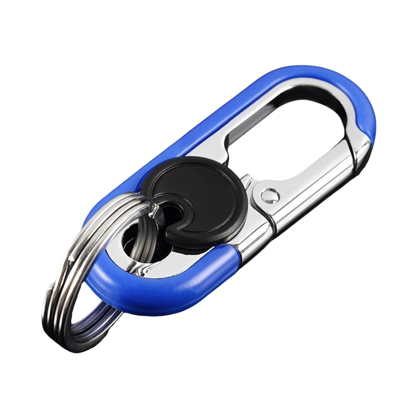Anqbci Car Key Chain Clip with Key Rings Rotatable Live Lock Buckle ...