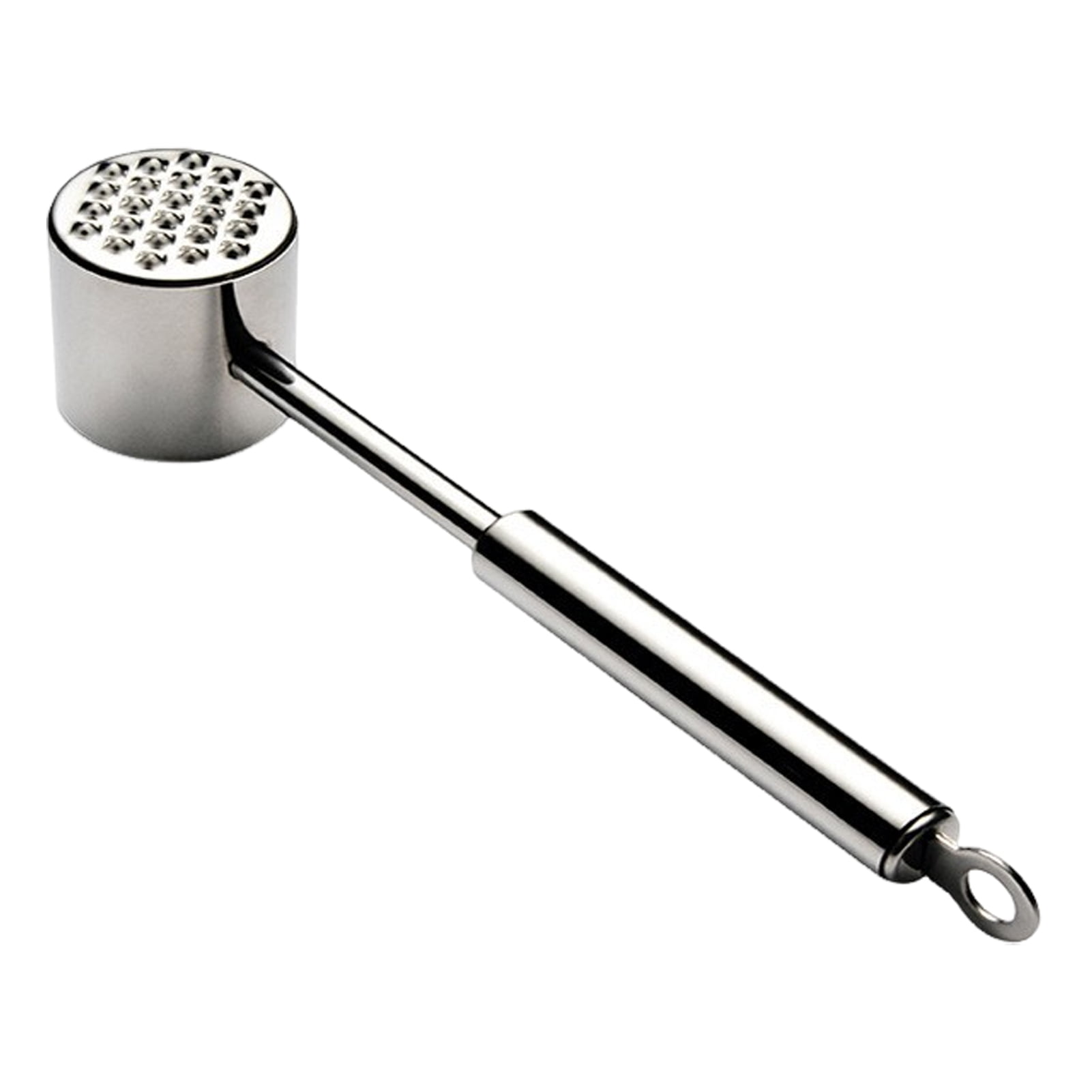 Anqbci Dual-Head Meat Tenderizer 304 Stainless Steel Mallet Pounder ...