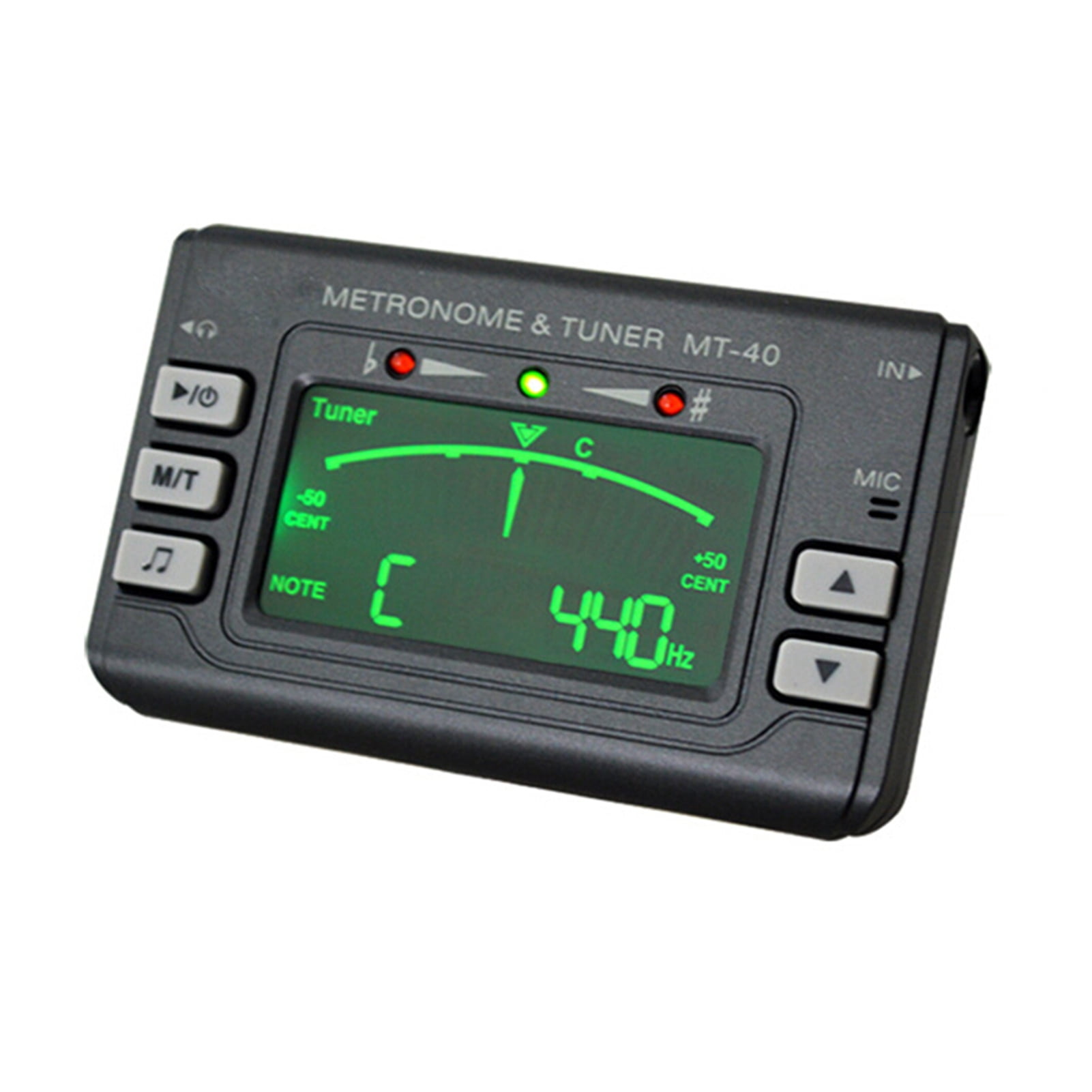 Anqbci LCD Display Guitar Bass Violin Metronome Tone Generator ...