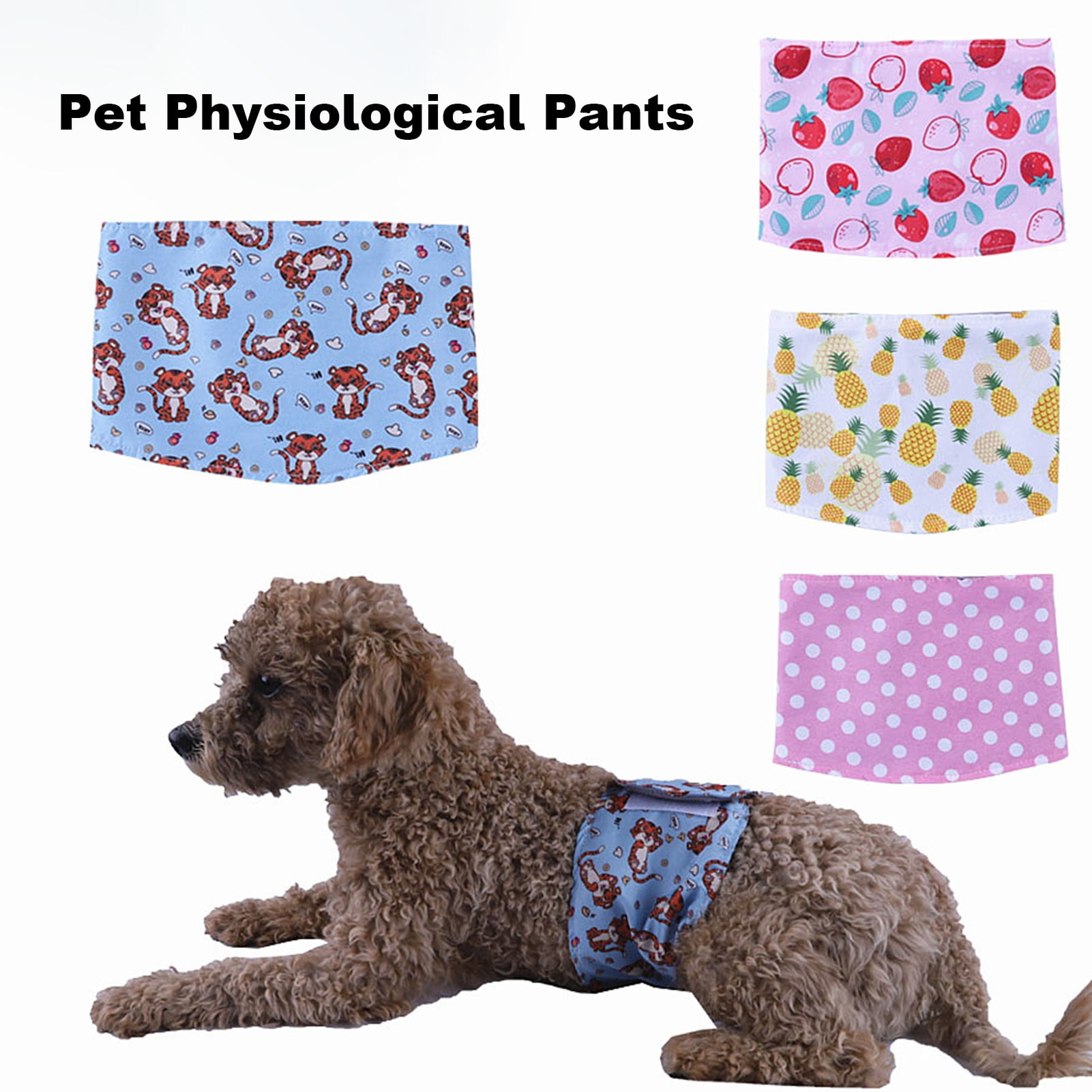 Anqbci Pet Physiological Pants Adjustable Leakproof Male Dog Belly Band ...