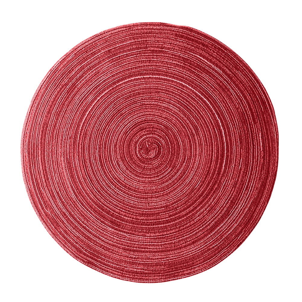 Anqbci Round Heat Insulation Table Mug Mat Pad Placemat Non-slip ...