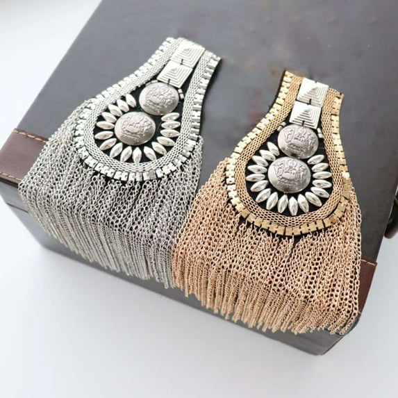 Anqbci Shoulder Brooch Tassels Punk Jewelry Lightweight Wear-resistant ...