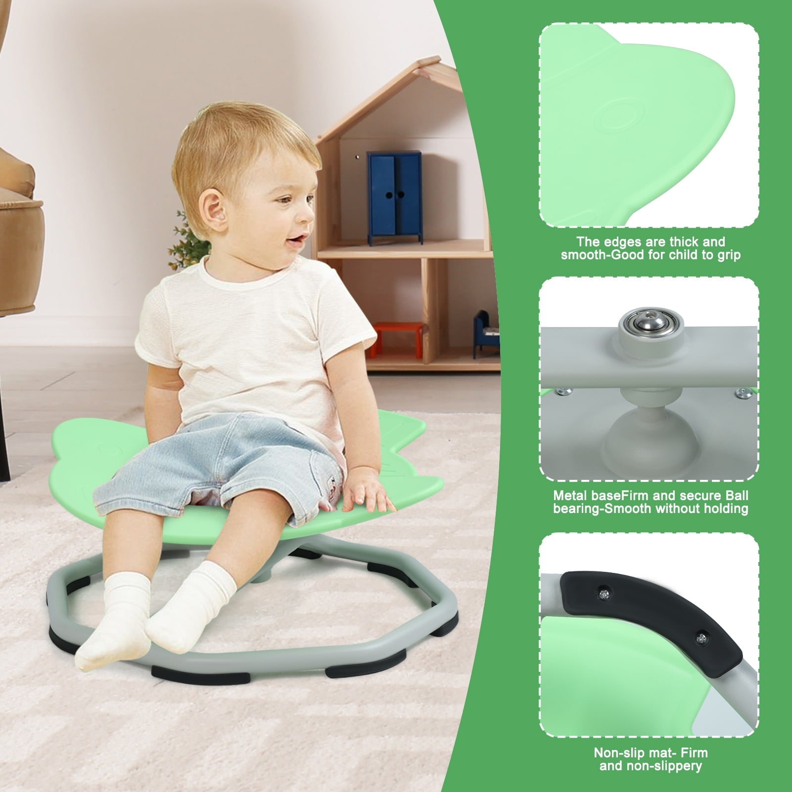 Anqbci Swivel Chair For Training Body Balance, Autistic Kids Swivel ...
