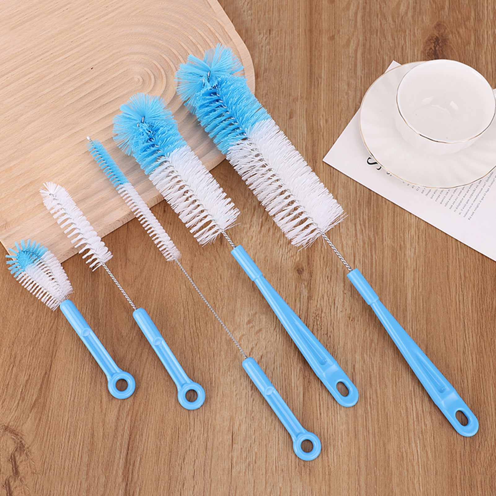 Anqbci Water Cup Brush with Long Handle Soft Bristle Design Hanging ...