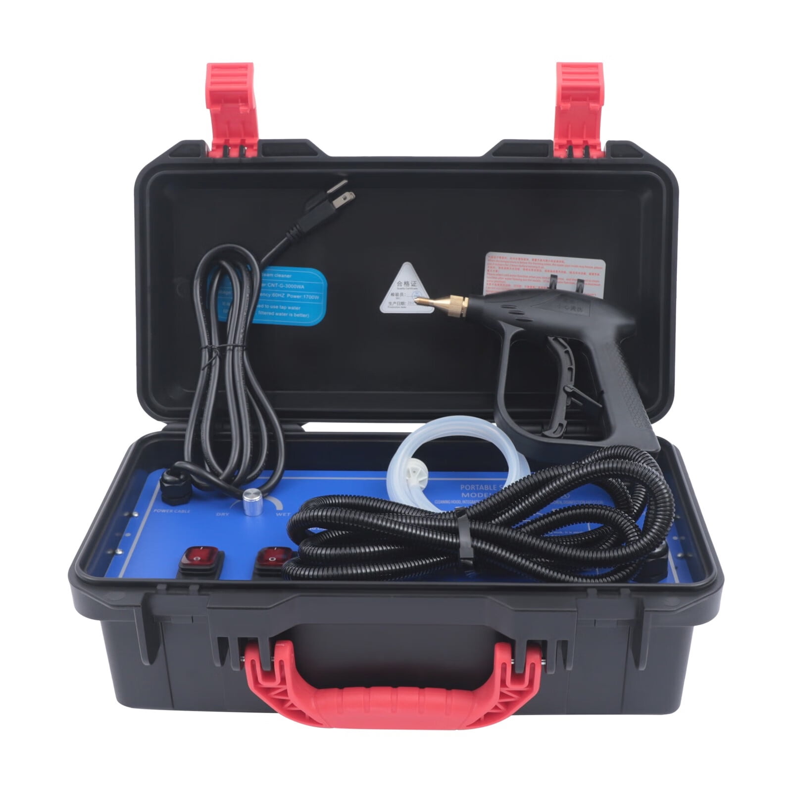 Anqidi 1700W Multipurpose Handheld Steam Cleaner High Pressure Steam ...