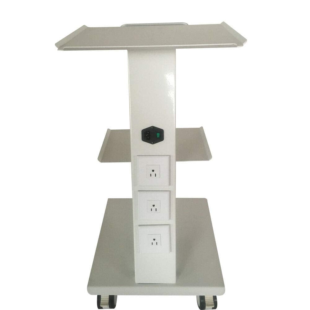 Anqidi 3-Layer Built-in Socket Medical Mobile Lab Rolling Wheel Cart ...