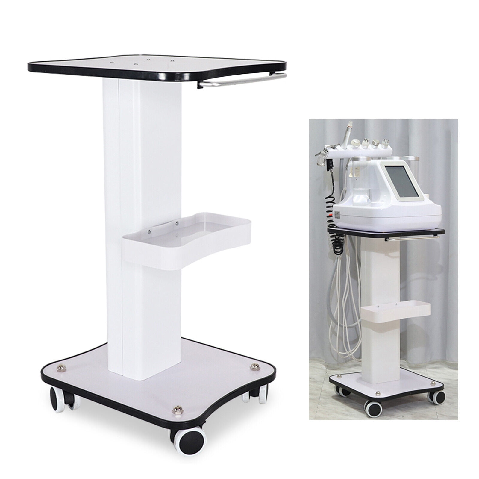 Anqidi 3 Tier Salon Cart SPA Beauty Instrument Rolling Tray Stand ...