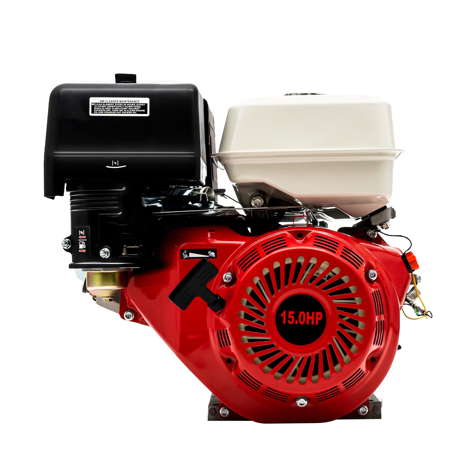 Anqidi 4 Stroke 15HP Gas Motor Engine 9.7kw 420CC OHV Petrol Gasoline ...