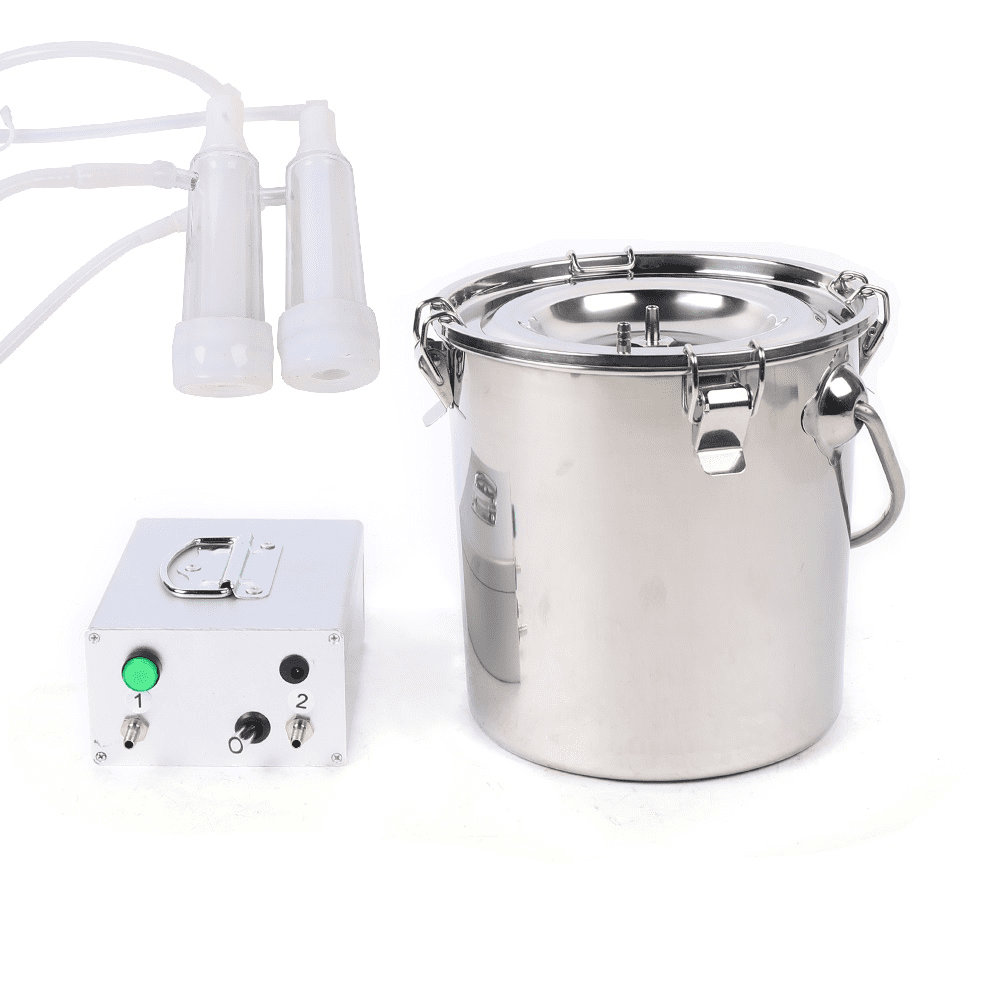 Anqidi 5L Electric Milking Machine - Portable, Stainless Steel, Vacuum ...