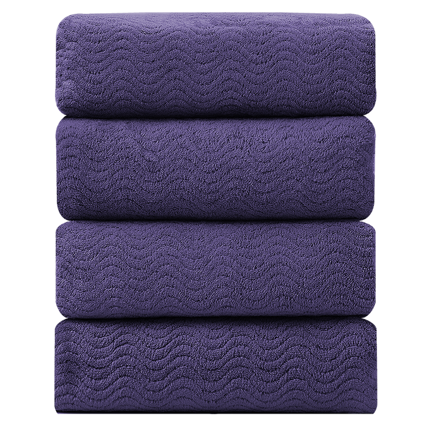 Anray Home 4 Pack Bath Towel Set 35''x70'', Oversized Bathroom Towel ...