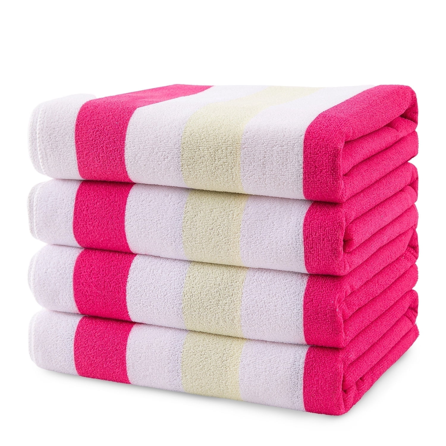 Anray Home 4 Pack Oversized Microfiber Beach Towel, 30x60 inches Super ...