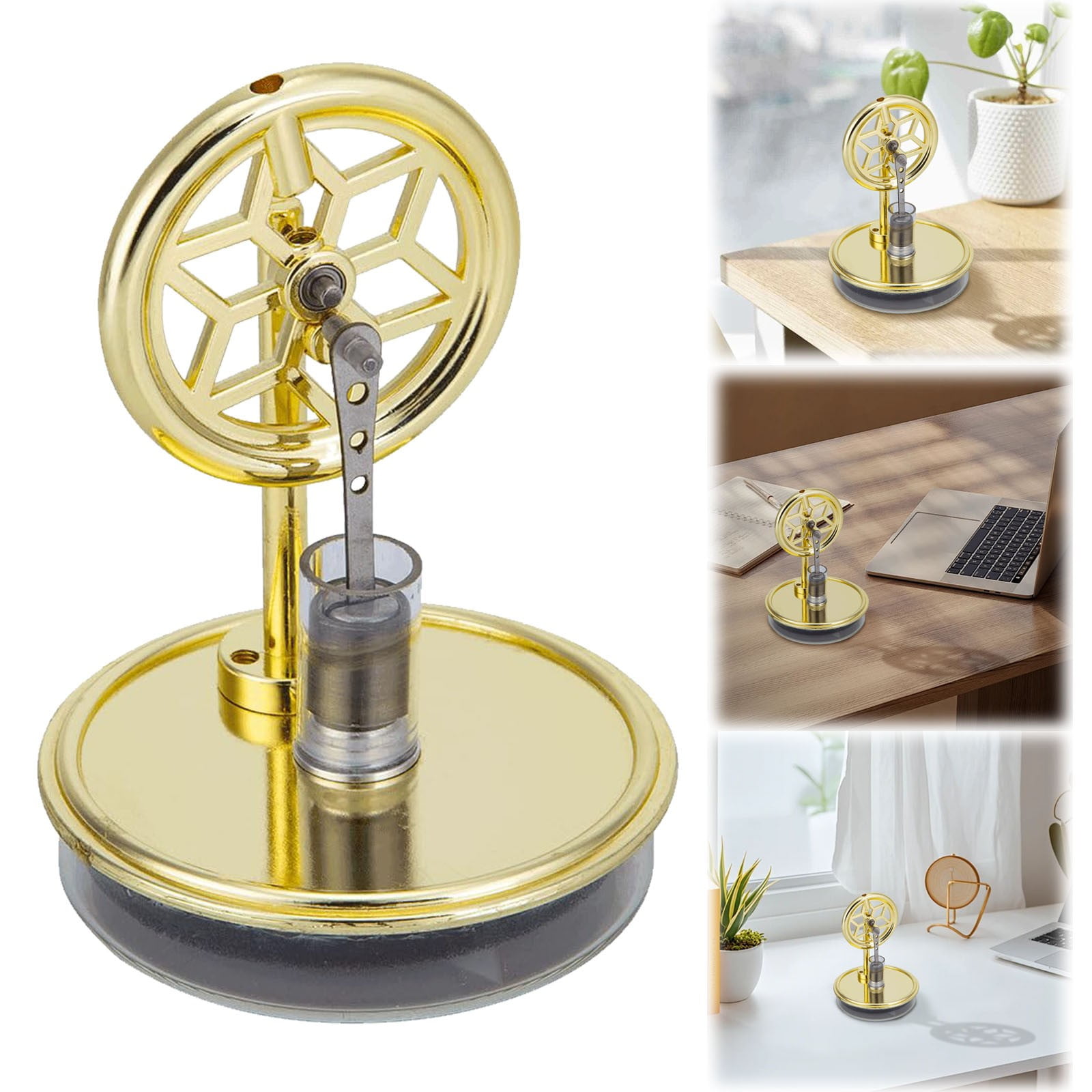 Anriop Detailed Engine Toy Model Kit STEM Educational DIY Mechanical ...