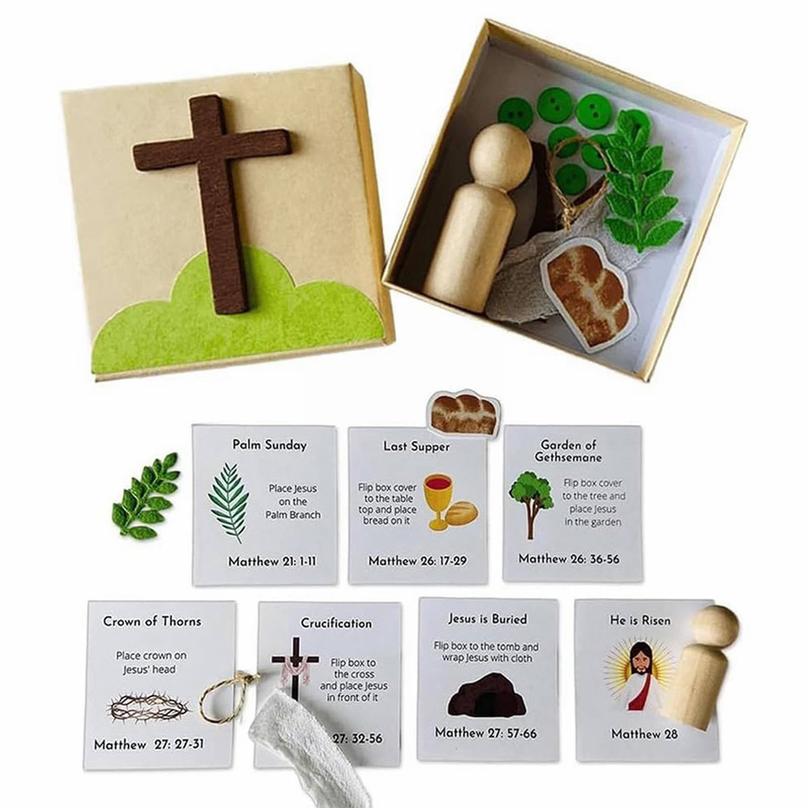 Anriop Holy Week Box | Easter Box Set DIY Holy Week Box Resurrection ...