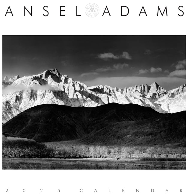Ansel Adams 2025 Engagement Calendar: Authorized Edition: 12-Month ...