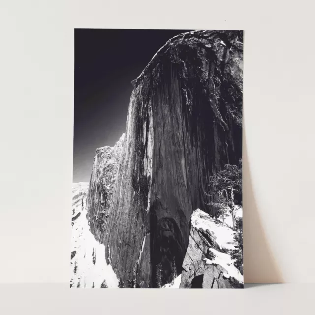 Ansel Adams Monolith Face Of Half Dome Yosemite Wall Art Poster Print ...