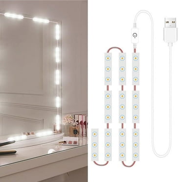LED Vanity Mirror Light Bulb Hollywood Mirror Front Light Bathroom ...