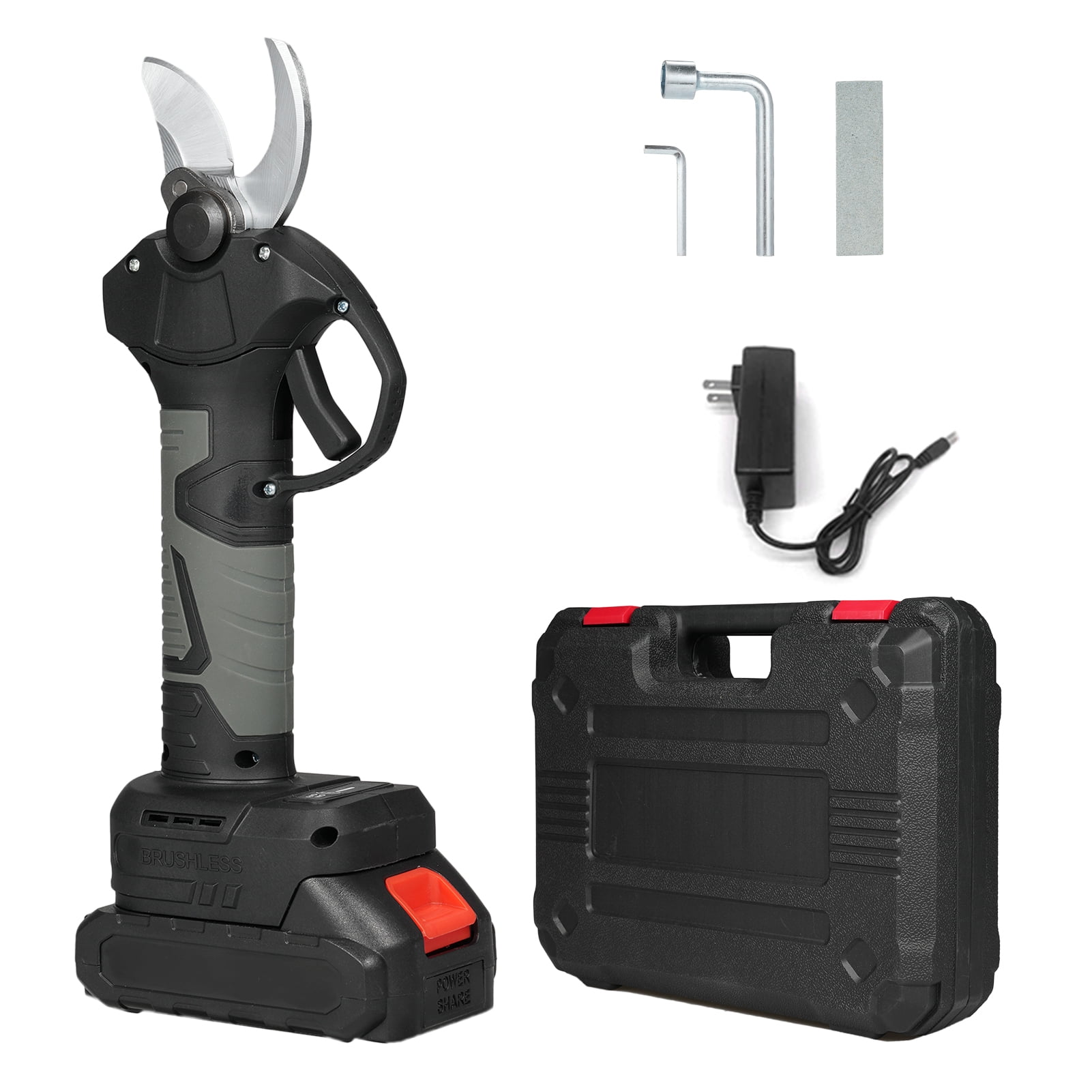 Free Shipping! Anself Portable 21V Cordless Electric Pruning Shears ...